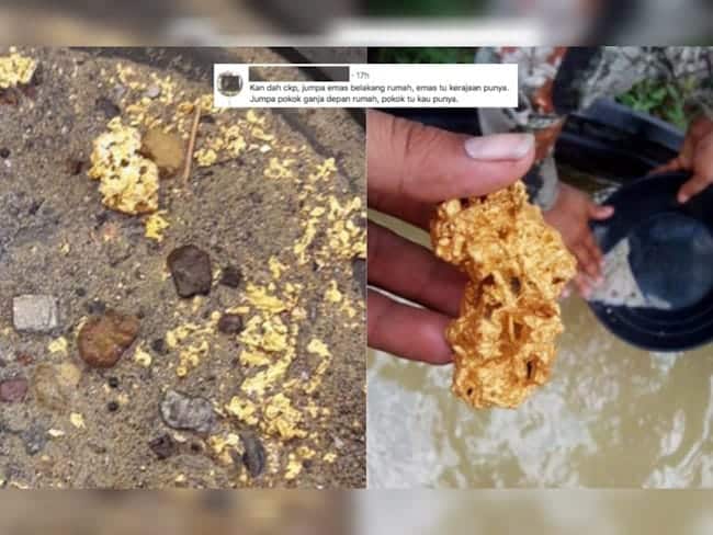 Jumpa lombong emas depan rumah, boleh ke tuan tanah sorok dari kerajaan ...