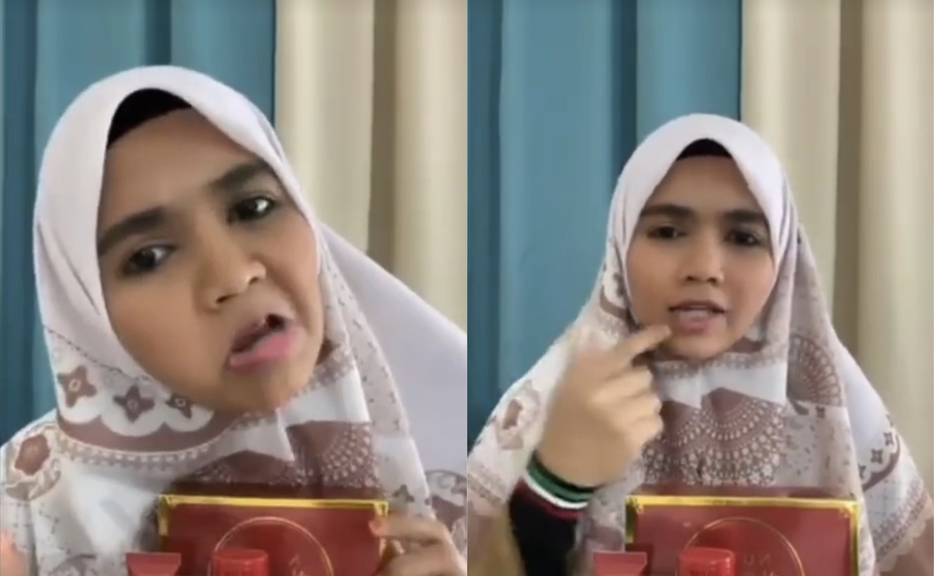 “Memang mulut saya senget. Kenapa, ada masalah?” - Ina Naim jawab komen ...