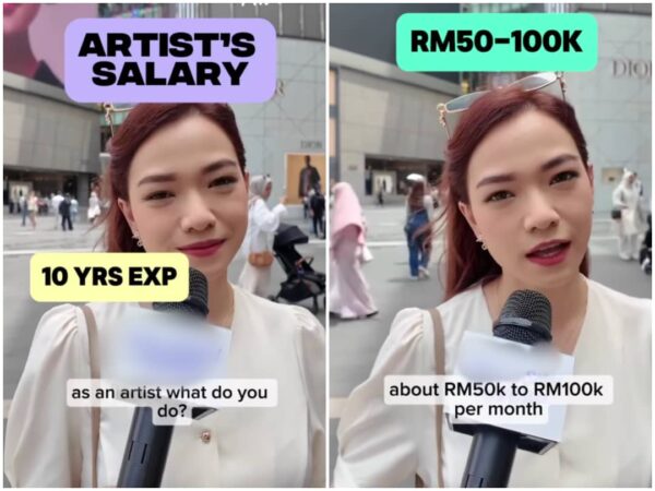Ruhainies dedah pendapatannya antara RM50K-100K sebulan