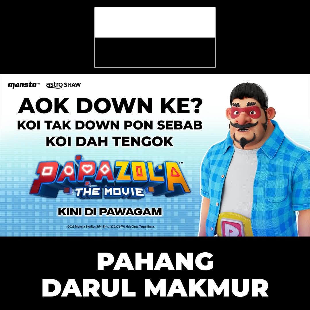 Berdekah tengok billboard Papa Zola guna dialek beberapa negeri, versi ...