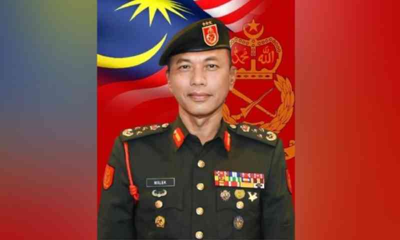 Leftenan Jeneral Malek Razak Sulaiman PAT yang baru